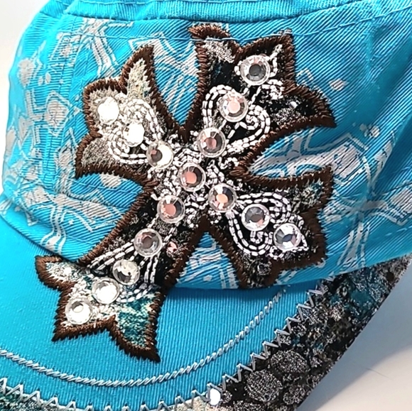 Kb Ethos | Accessories | Kb Ethos Cadet Cap Turquoise Chocolate Light ...